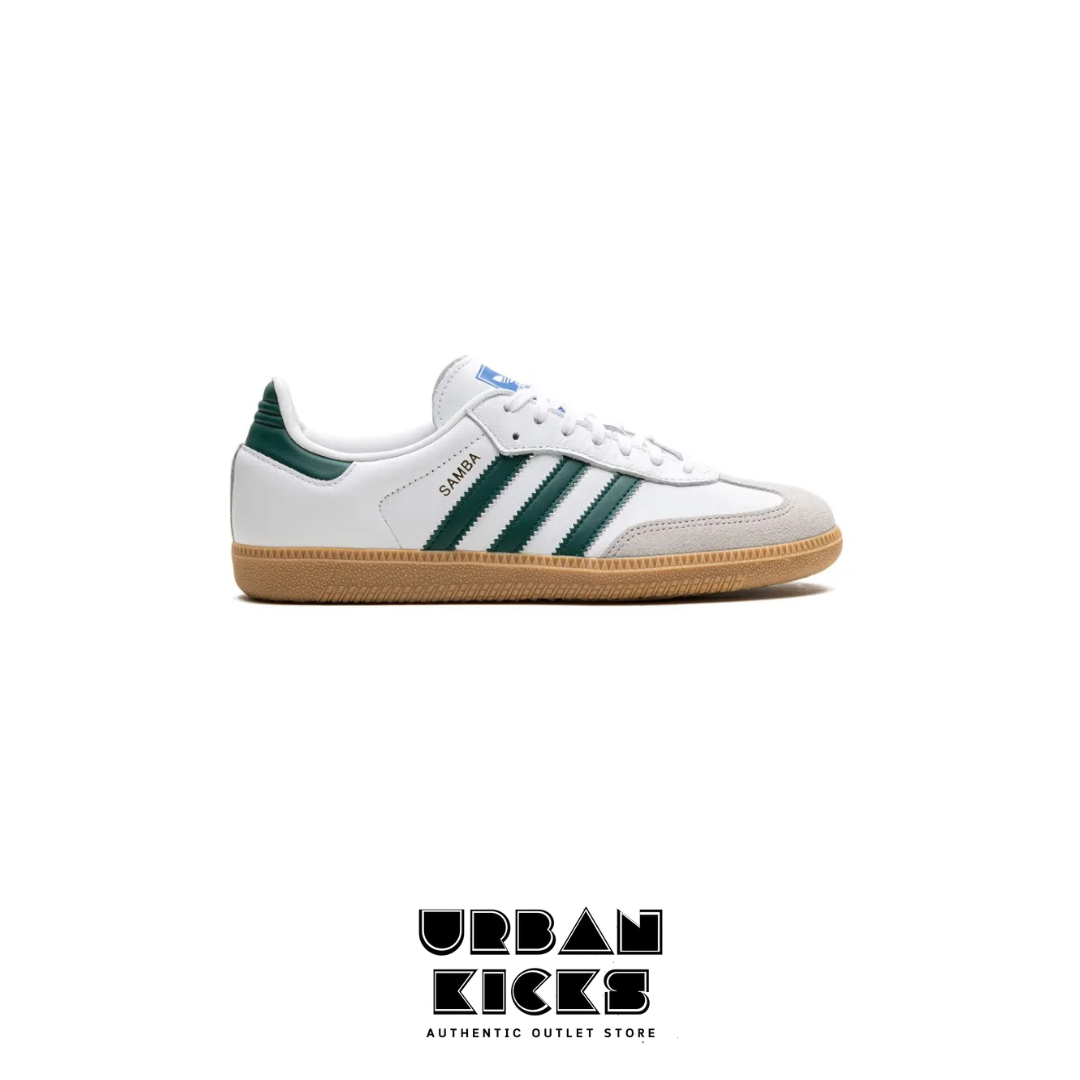 Adidas Samba OG in Cloud White / Green – Urban Kicks